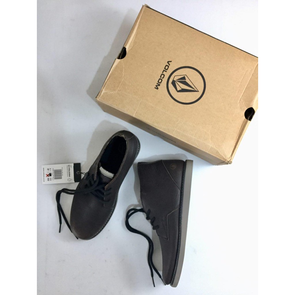 Jual Sepatu Volcom MSO Del Mesa HDC Leather Boots Original | Shopee ...