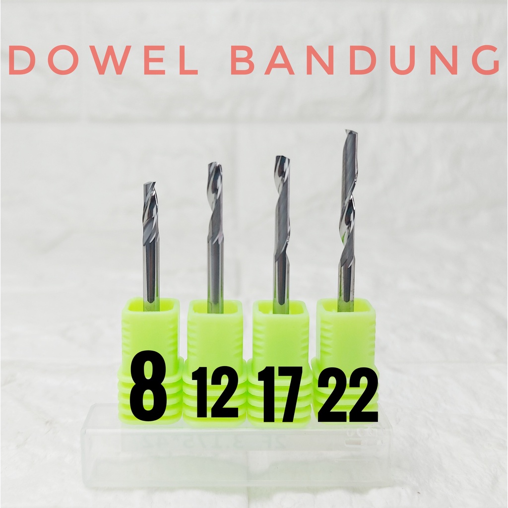 Jual End Mill ACP ALUMINIUM 1F 3.175mm Endmill Carbide CNC Router Bit ...