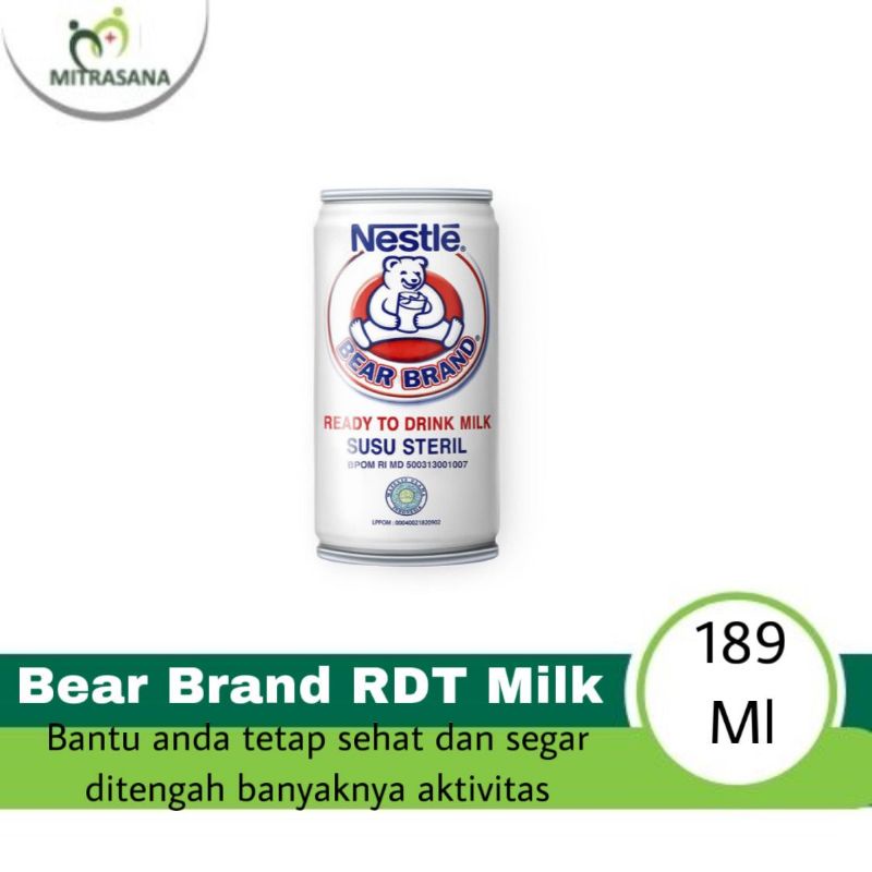 Jual Bear Brand RTD Milk 189 Ml - Susu Beruang | Shopee Indonesia