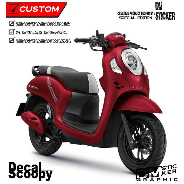 Jual DECAL SCOOPY NEW FULL BODY STICKER SCOOPY MURAH | Shopee Indonesia