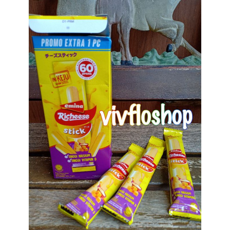 Jual Emina Richeese Stick Keju (Box isi 10 x 13 gram) | Shopee Indonesia
