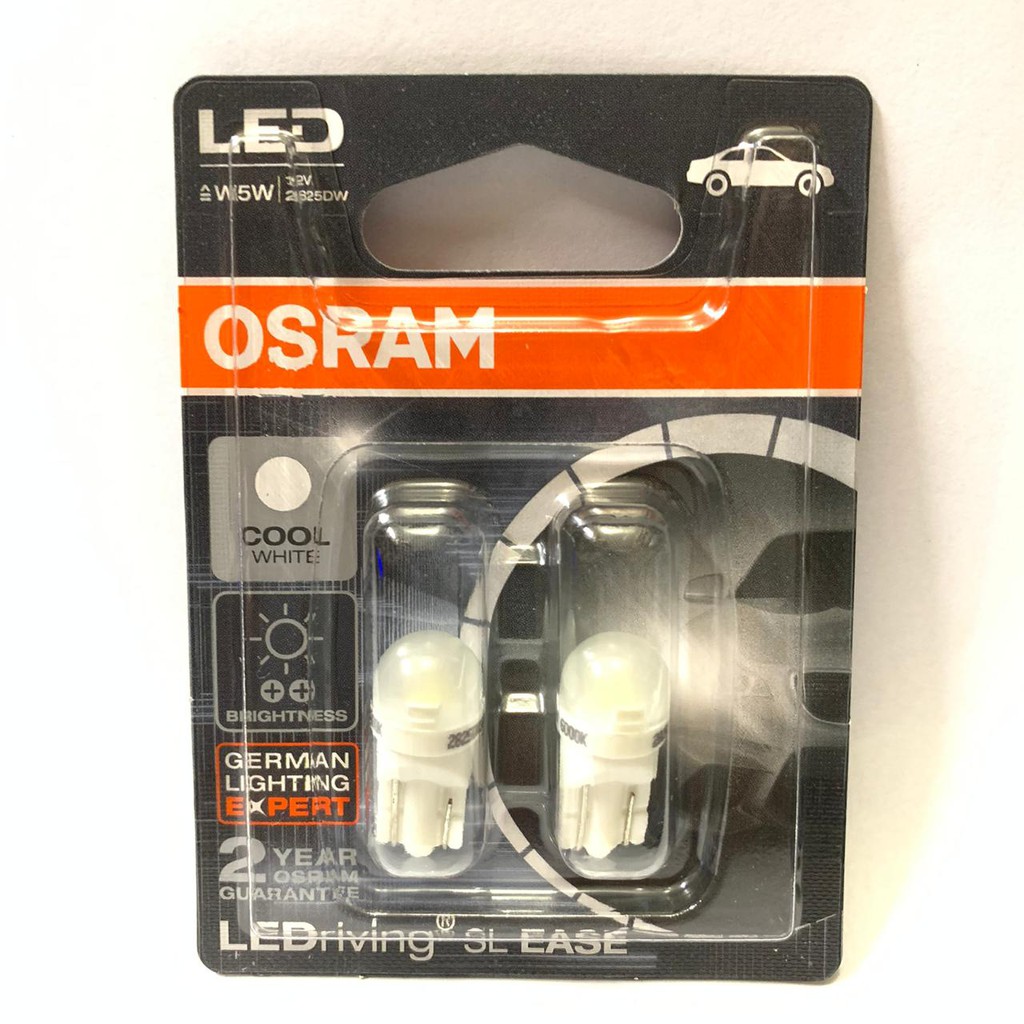 Jual Osram LED T10 W5W Putih Lampu Senja, Kota, Plat Nomor, Plafon ...