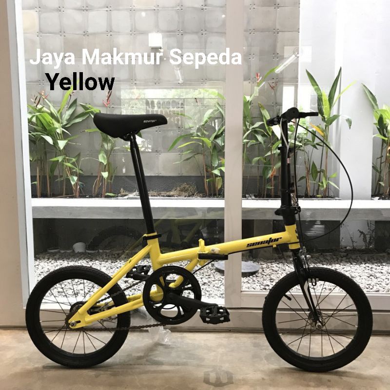 Jual Sepeda Lipat folding bike 16 20 inch Senator single speed / 7 speed | Shopee Indonesia