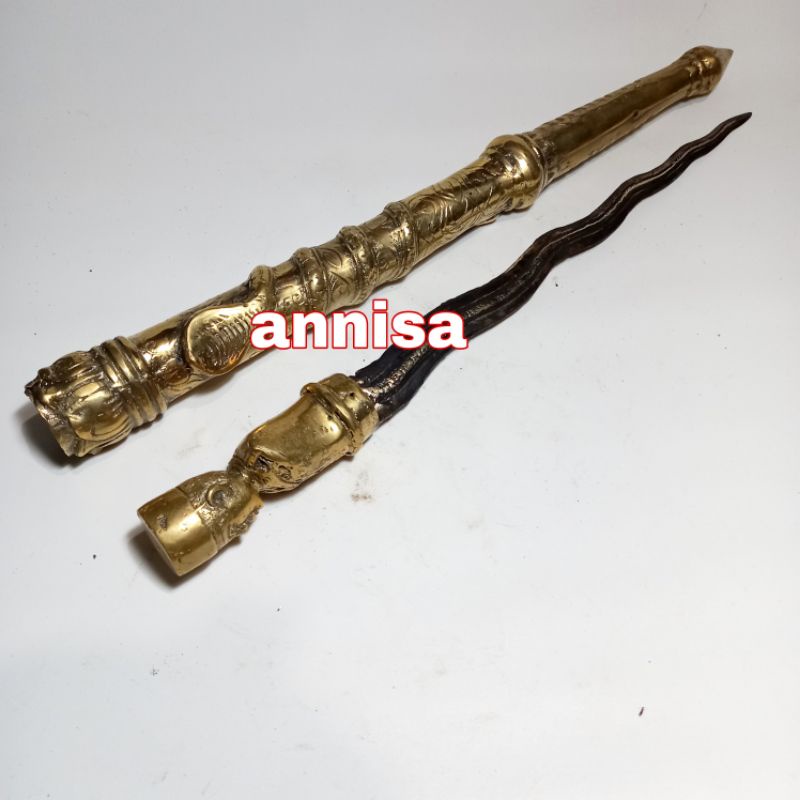 Jual TONGKAT KOMAN DO SUKARNO BAHAN FULL KUNINGAN SARI HALUS | Shopee ...