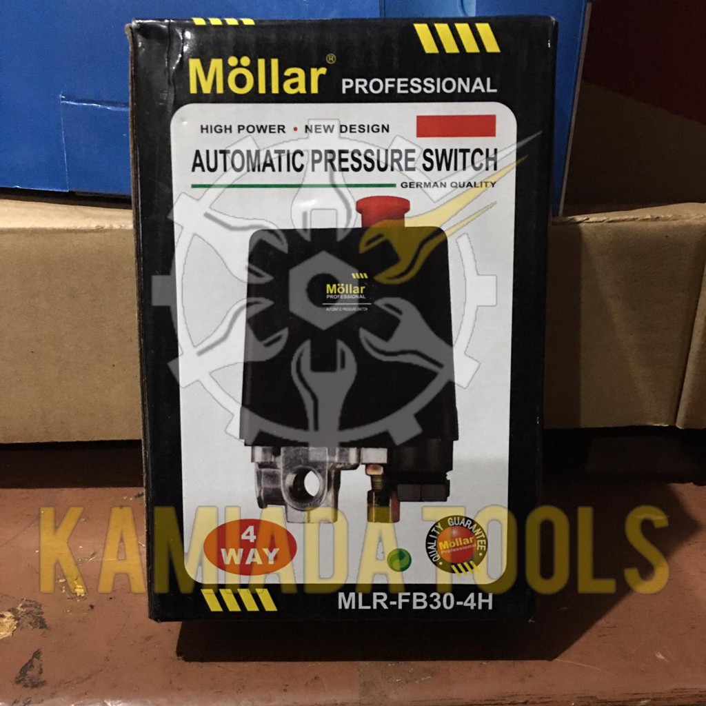 Jual Mollar Kompressor Otomatis 4 Way/Mollar Automatic Pressure Switch ...