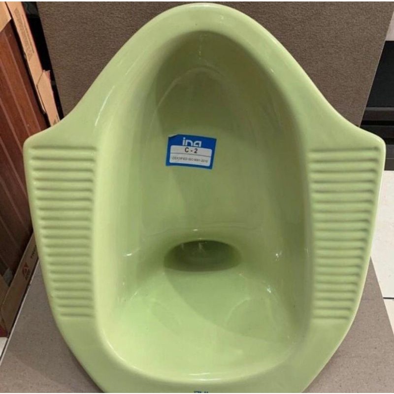 Jual Closet KLOSET Jongkok INA C-2 Single Bowl Toilet | Shopee Indonesia