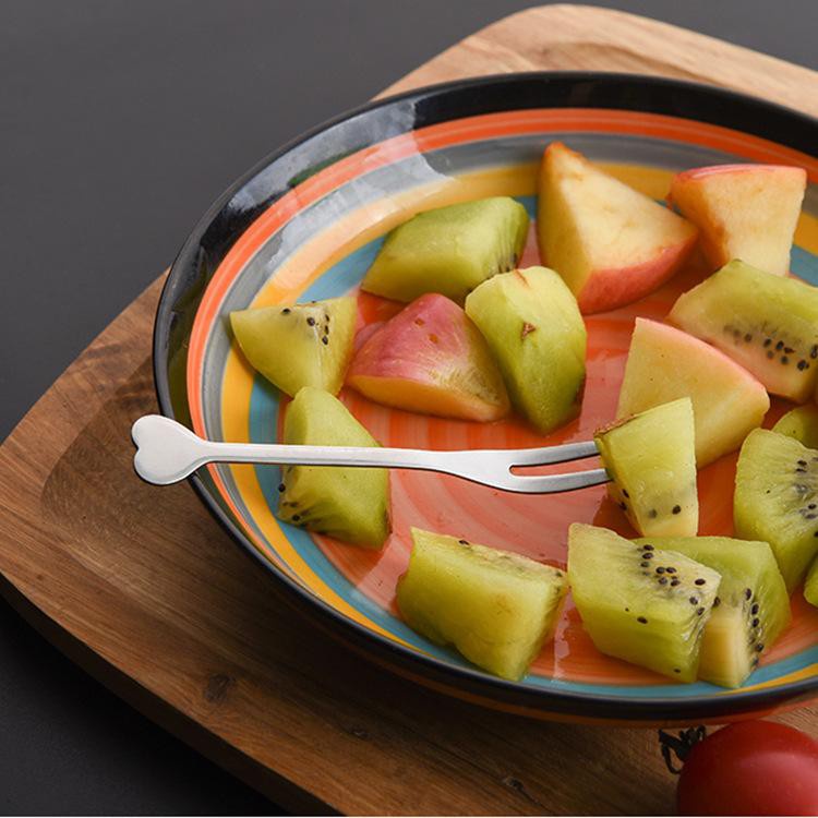 Jual Garpu Dessert Garpu Kecil Mini Tusuk Buah | Shopee Indonesia