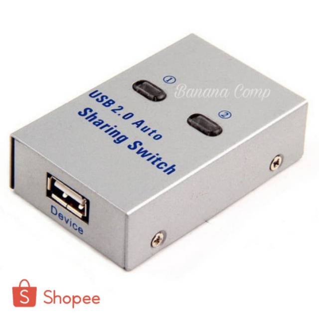 Jual AUTO SWITCH PRINTER 1-2 USB / SHARING SWITCHER 1-2 USB / AUTO ...