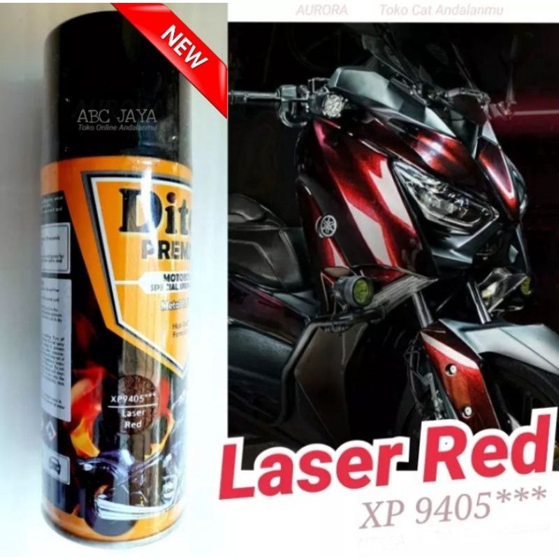 Jual Cat Semprot Pylox Diton Premium XP 9405 *** Xirallic Laser Red ...