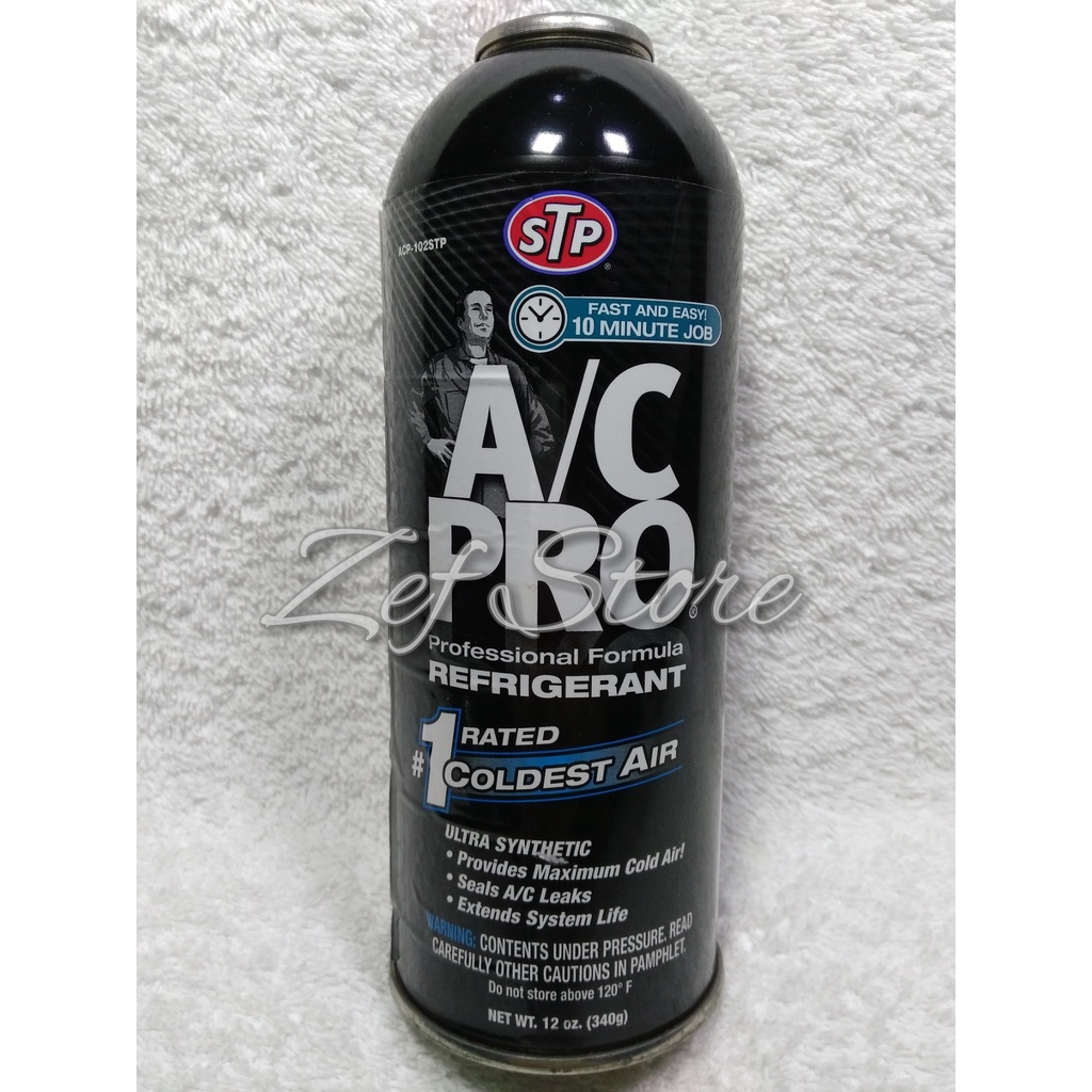 Jual [ORIGINAL] STP AC A/C Pro Professional Formula Refrigerant Tambah ...