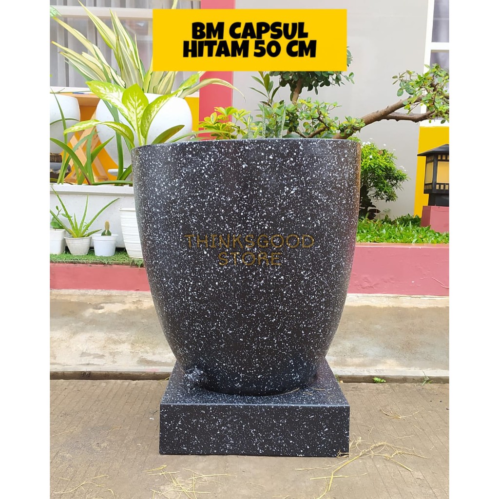 Jual BAK MANDI GENTONG AIR MODEL KAPSUL HITAM TYPE 50 TERASO GUCI SEMEN ...