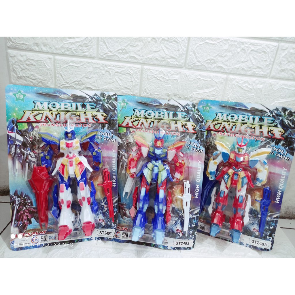 Jual MAINAN ROBOT BIG GUNDAM / MAINAN ANAK ROBOT- ROBOTAN MOBILE KNIGHT ...