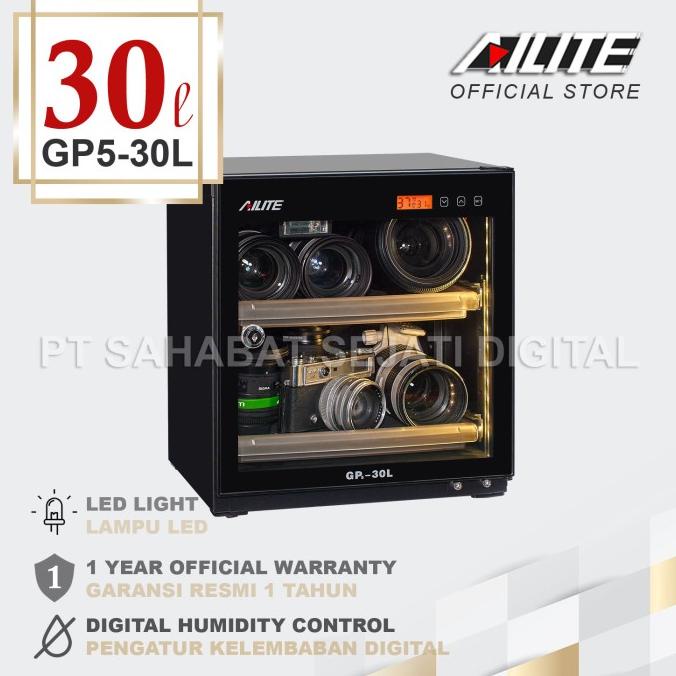 Jual Dry Box Dry Cabinet Ailite Gp5-30L Digital Drybox Drycabinet 30 ...