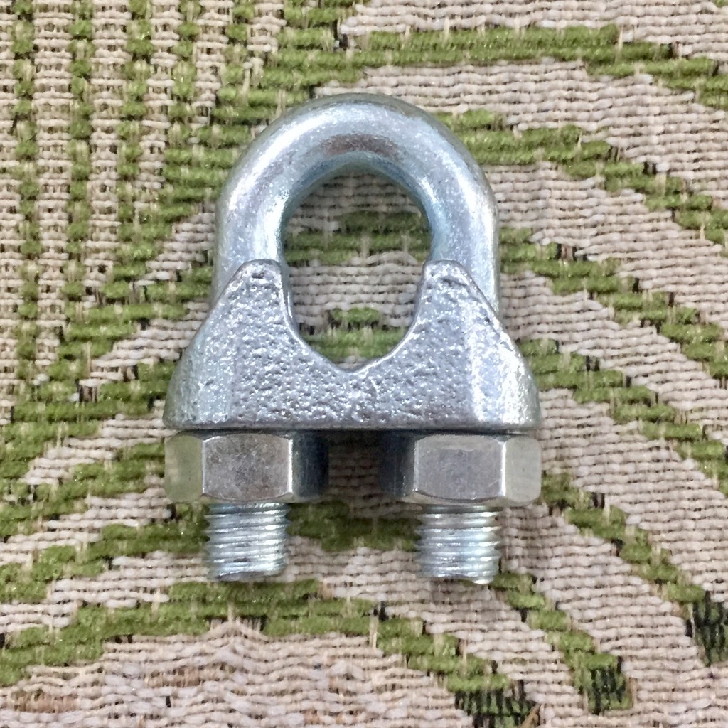 Jual Kuku Macan Klem Sling Clamp M10 10mm 3/8" inch utk Tali Kawat Baja ...