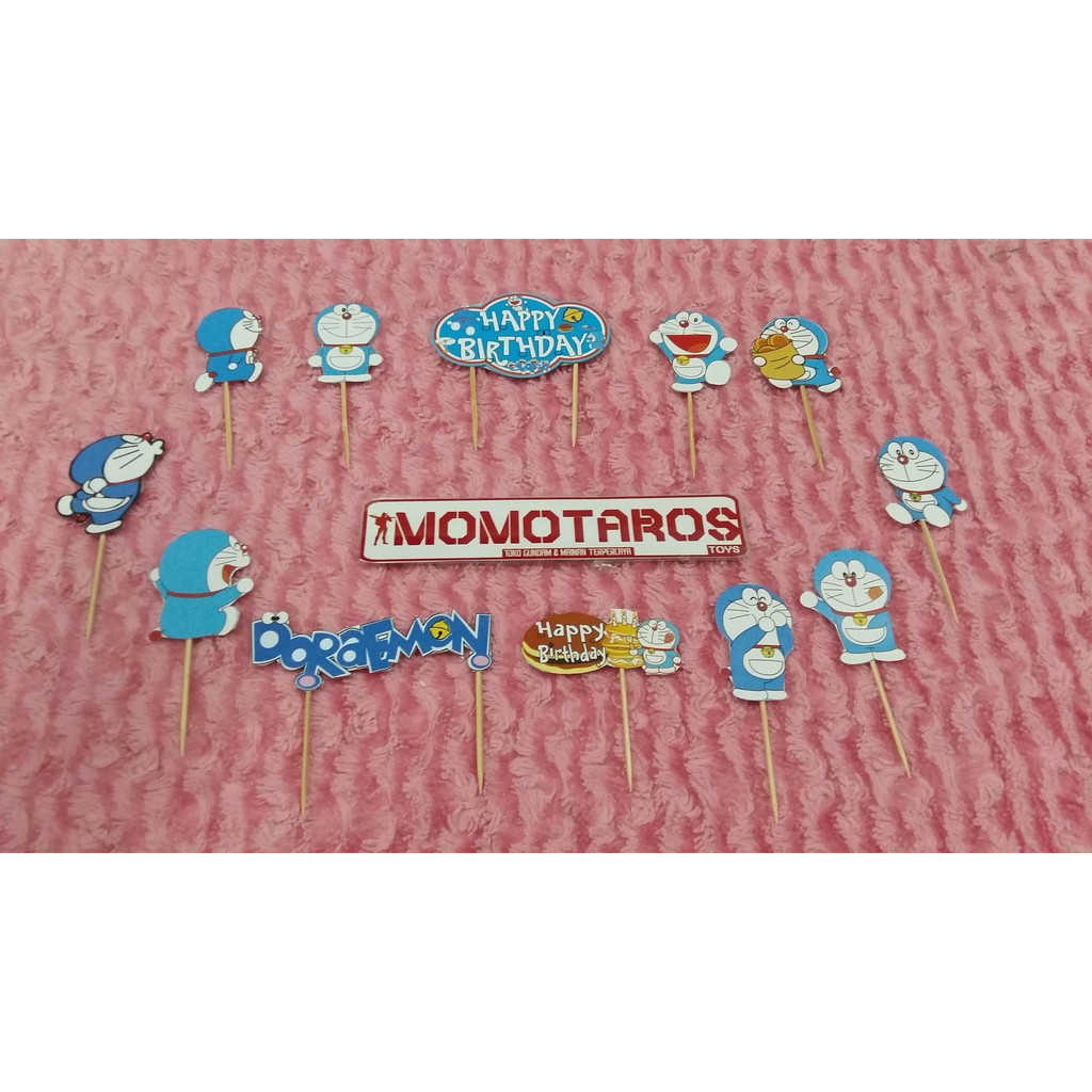 Jual Topper Cake Doraemon set | Shopee Indonesia