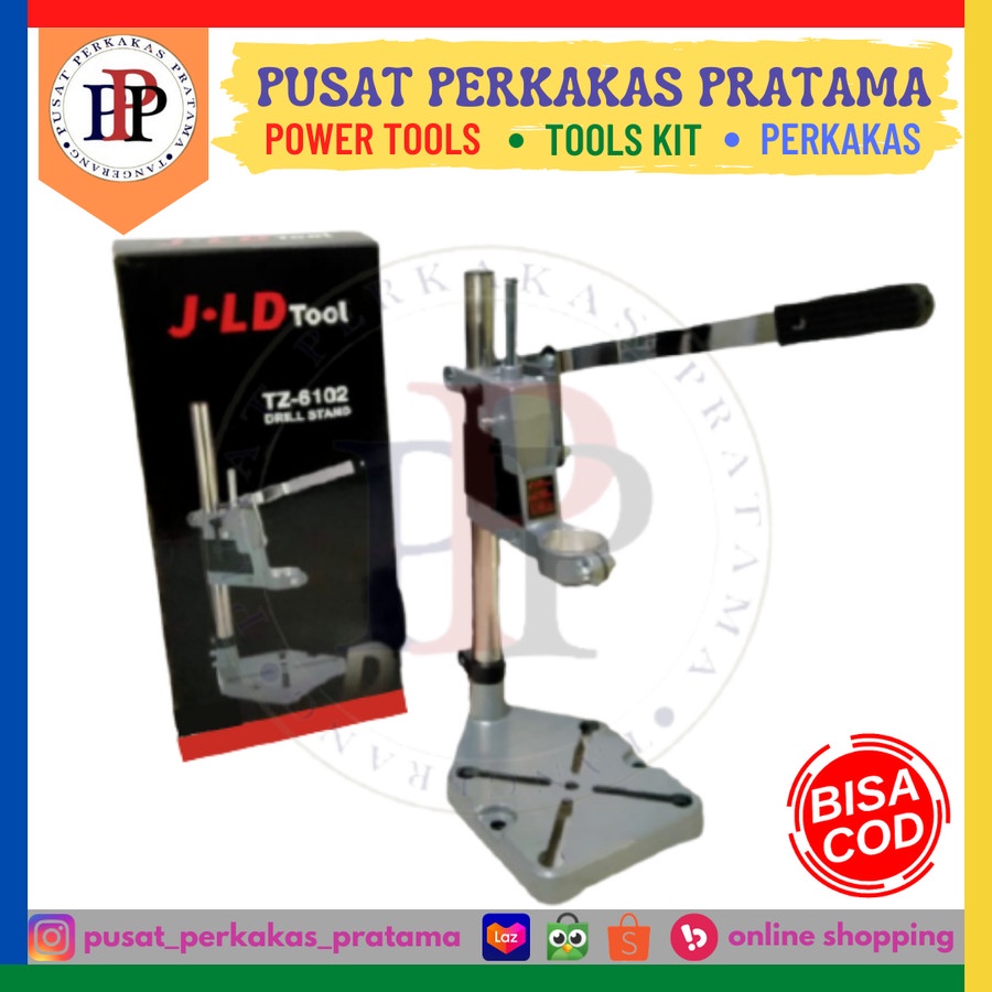 Jual Dudukan Bor Drill Stand TZ 6102 By JLD Tools | Shopee Indonesia