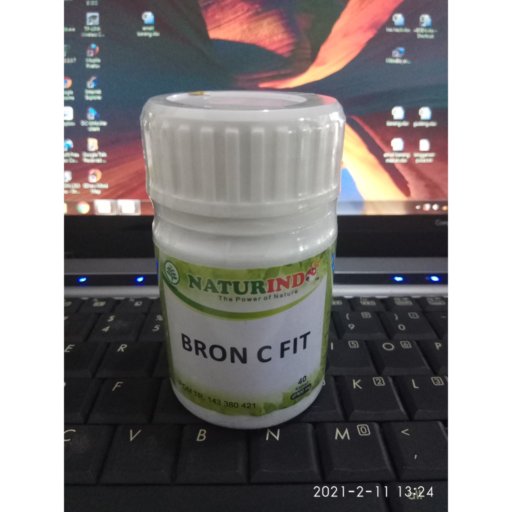 Jual Obat Herbal BRON C FIT Naturindo (Spesial Atasi Pernafasan ...