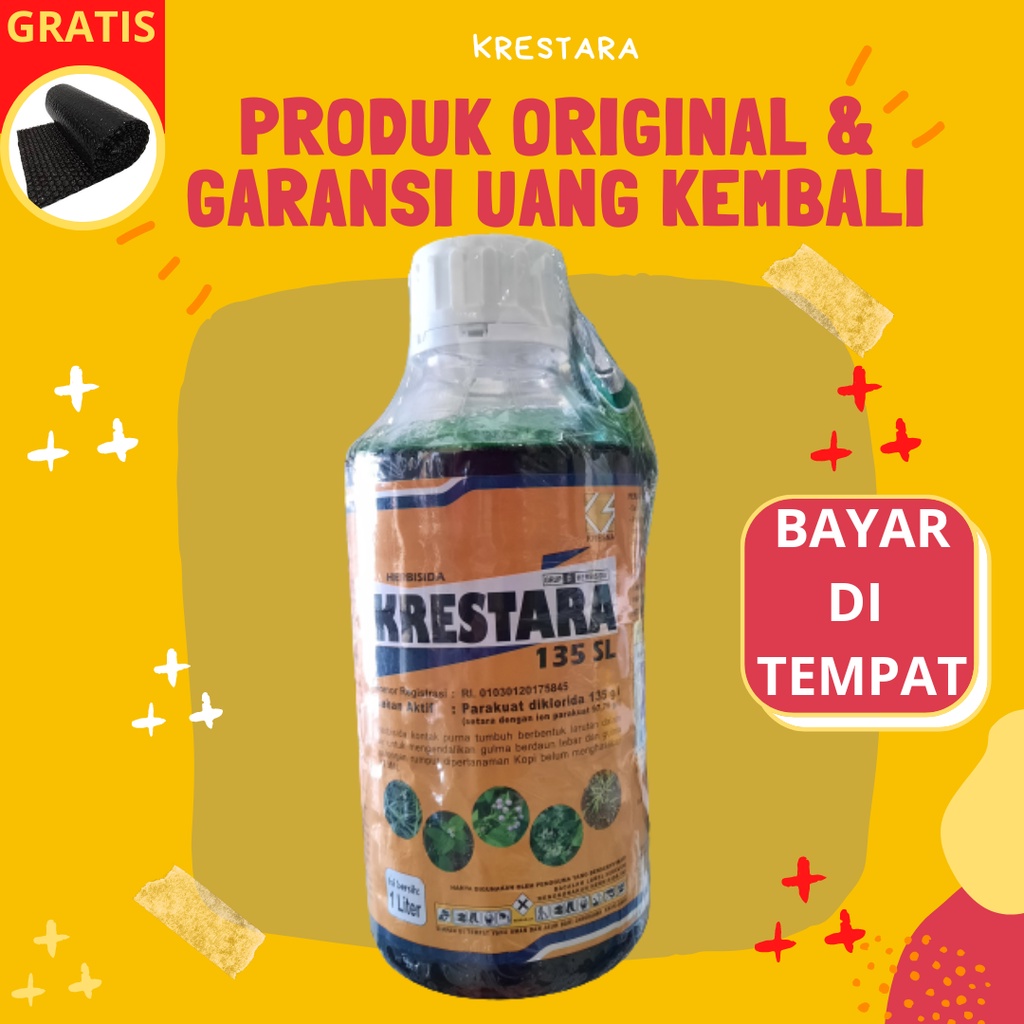 Jual Herbisida Racun Kontak Pembakar Rumput Gulma Liar Parakuat 1 Liter ...