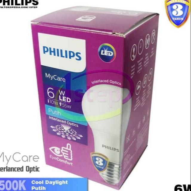 Jual Philips Lampu Led 6 watt | Shopee Indonesia