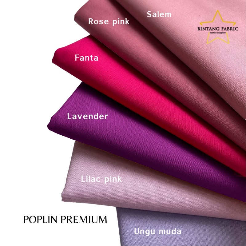 Jual Bahan Kain Katun Cotton Poplin Premium 0,5 meter | Shopee Indonesia