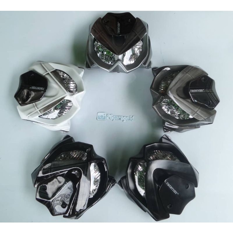 Jual Headlamp Z1000 Universal Z250 MT25 Inazuma ER6 Xabre MT15 CB150 ...