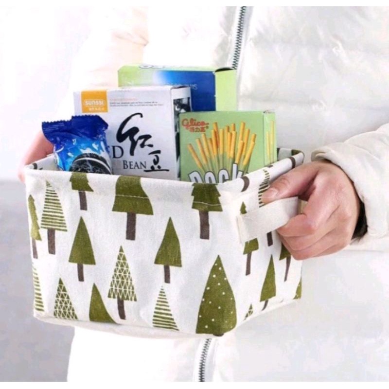 Jual Storage Box Tempat Penyimpanan Keranjang Mini | Shopee Indonesia