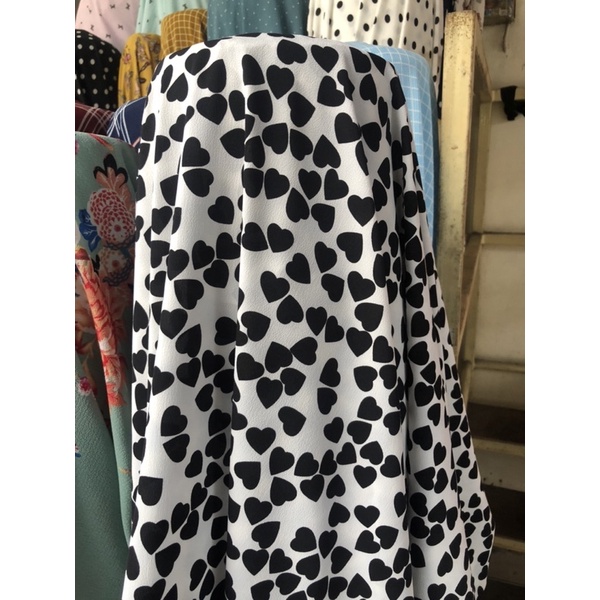 Jual Kain Bubble Pop Motif Garmen Harga Setengah Meter ( 0.5 Meter ...