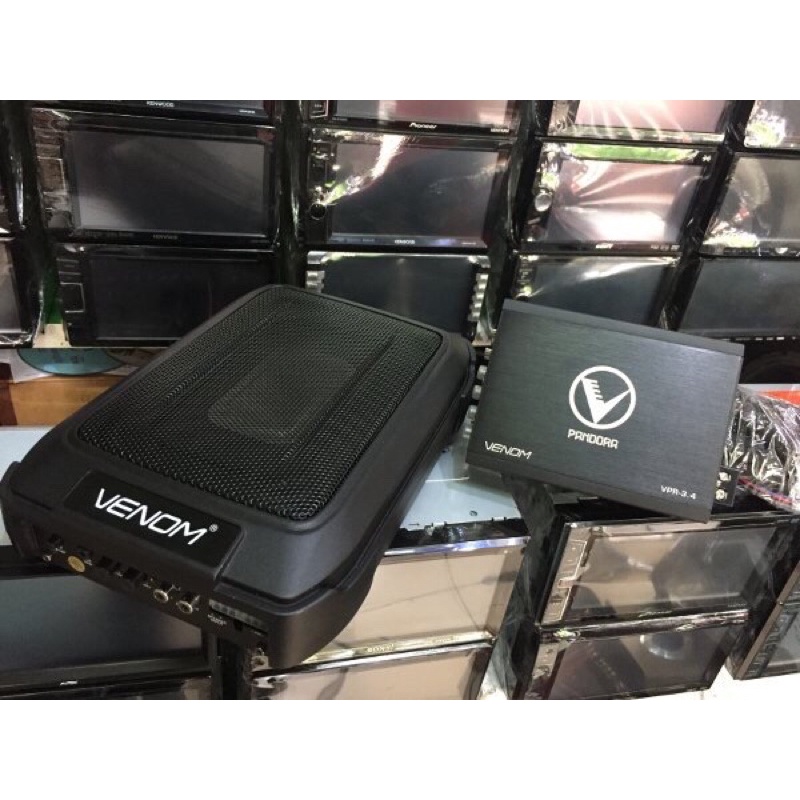 Jual paket venom Subwoofer aktif slim plus Processor venom vpr 3.4 | Shopee Indonesia