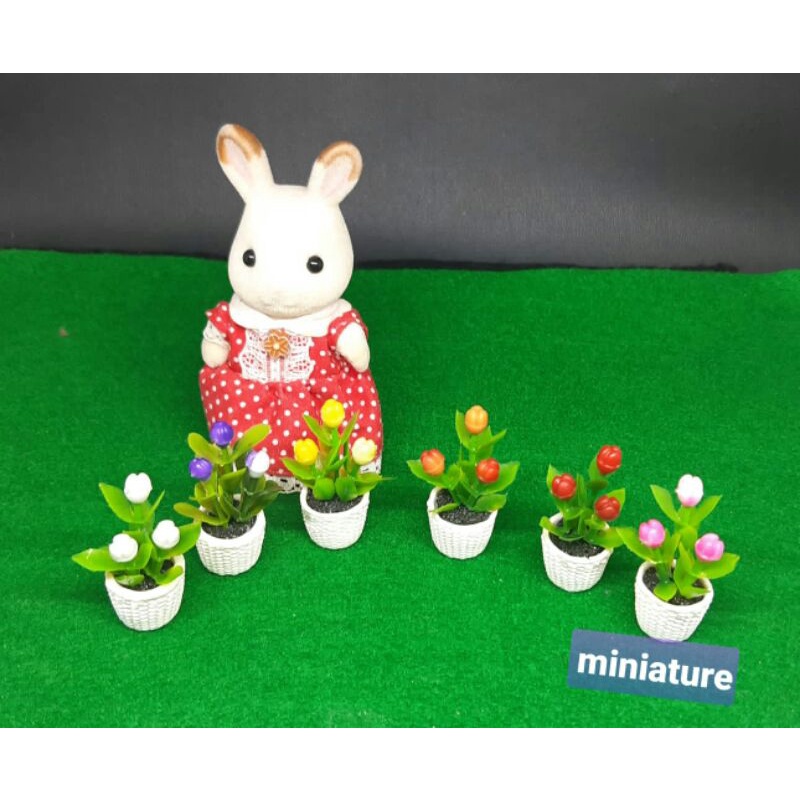 Jual miniatur pot bunga rumah boneka | Shopee Indonesia