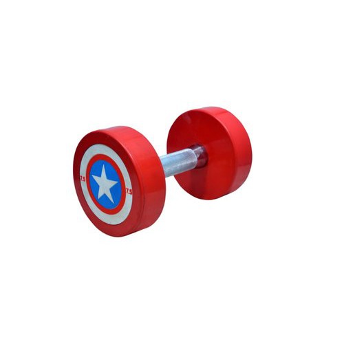 Jual Barbel Captain America Barbell 7.5 kg Dumble Dumbel Kapten Amerika ...