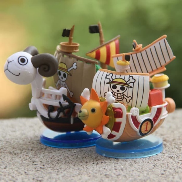 Jual Kapal Going Merry & Thousand Sunny One Piece & Tali Masker Luffy ...