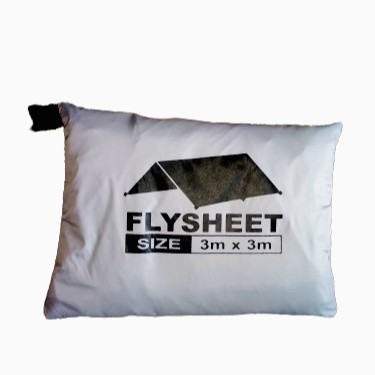 Jual Flysheet 3x3 meter bivak flesit tenda flyshet atap tenda bahan ...