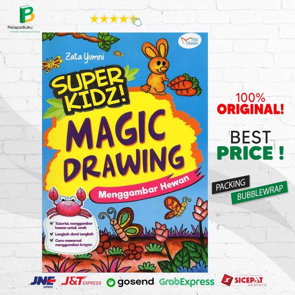 Jual Super Kidz! Magic Drawing Menggambar Hewan | Shopee Indonesia