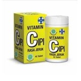 Jual VITAMIN C IPI BOTOL @45 TABLET CIPI | Shopee Indonesia