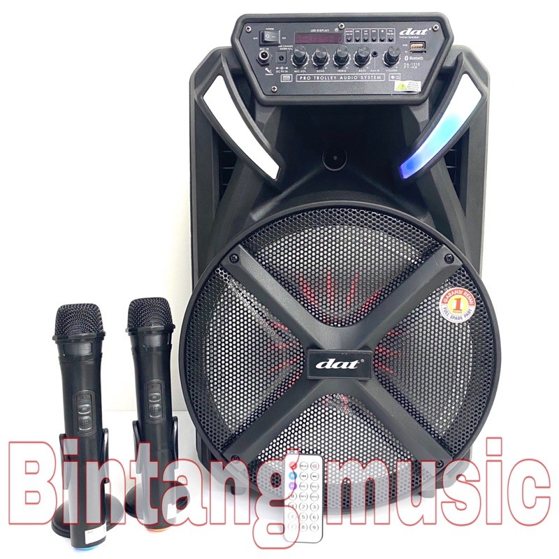 Jual Speaker portable DAT DT 1210FT X2 original dat dt 1210ft x2 ...