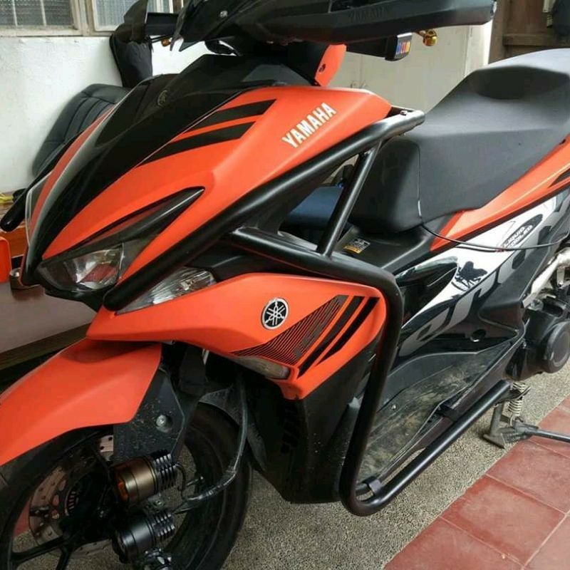 Jual Crashbar Aerox Yamaha 155 Adventure, Tubular Aerox 155, pelidung ...