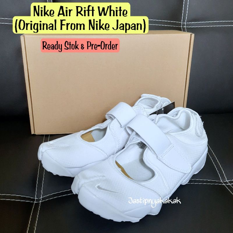 Jual NIKE AIR RIFT WHITE JAPAN | Shopee Indonesia