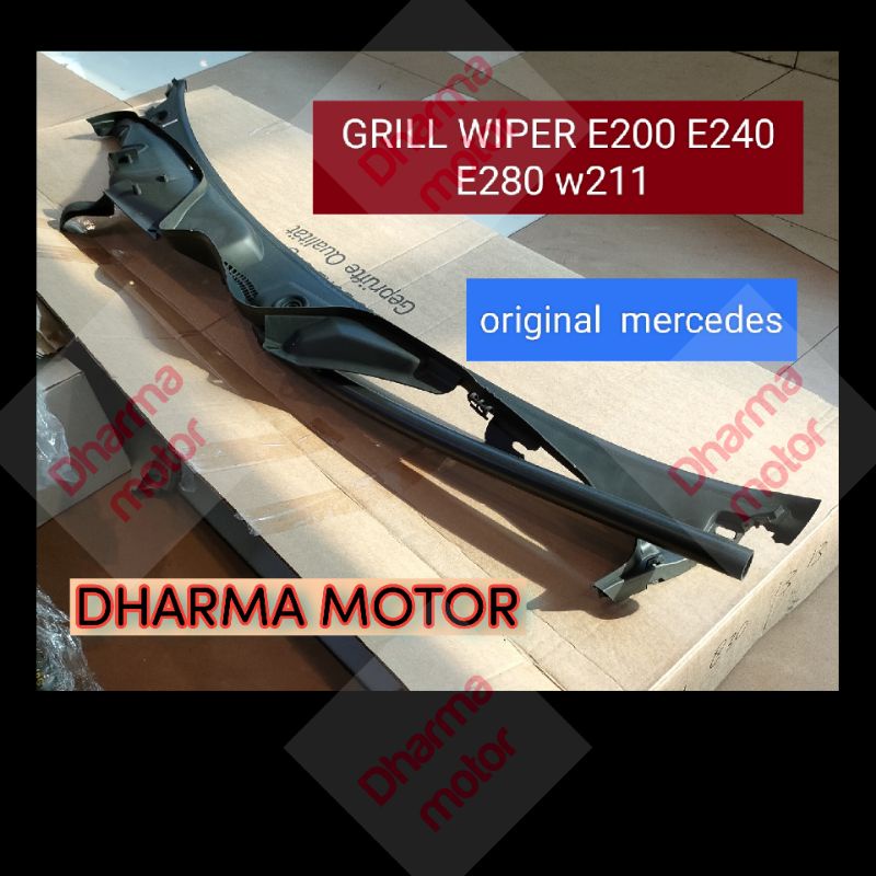 Jual GRILL WIPER GRILLE UNTUK MERCEDES TYPE ECLASS W211 E200 E280 E240 ...
