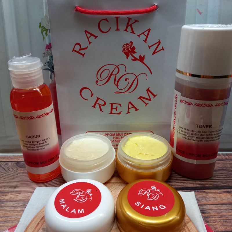 Jual PAKET CREAM RACIKAN RD KEMASAN BARU | Shopee Indonesia