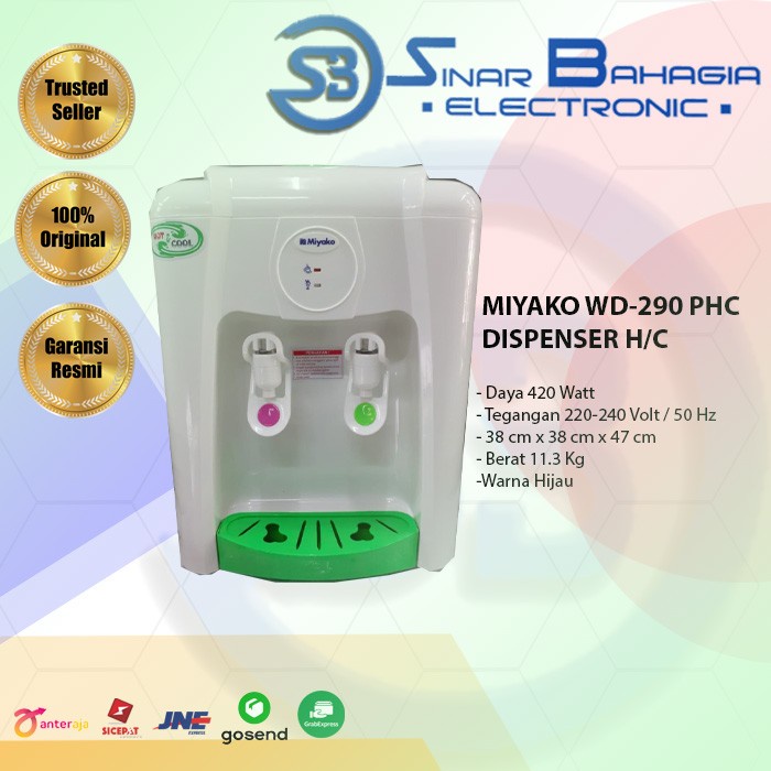 Jual MIYAKO WD-290 PHC DISPENSER H/C (KHUSUS BANDUNG) | Shopee Indonesia