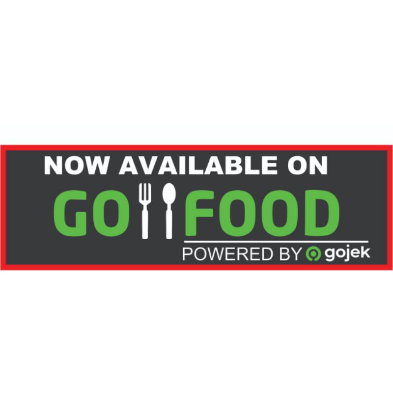 Jual stiker gofood | Shopee Indonesia