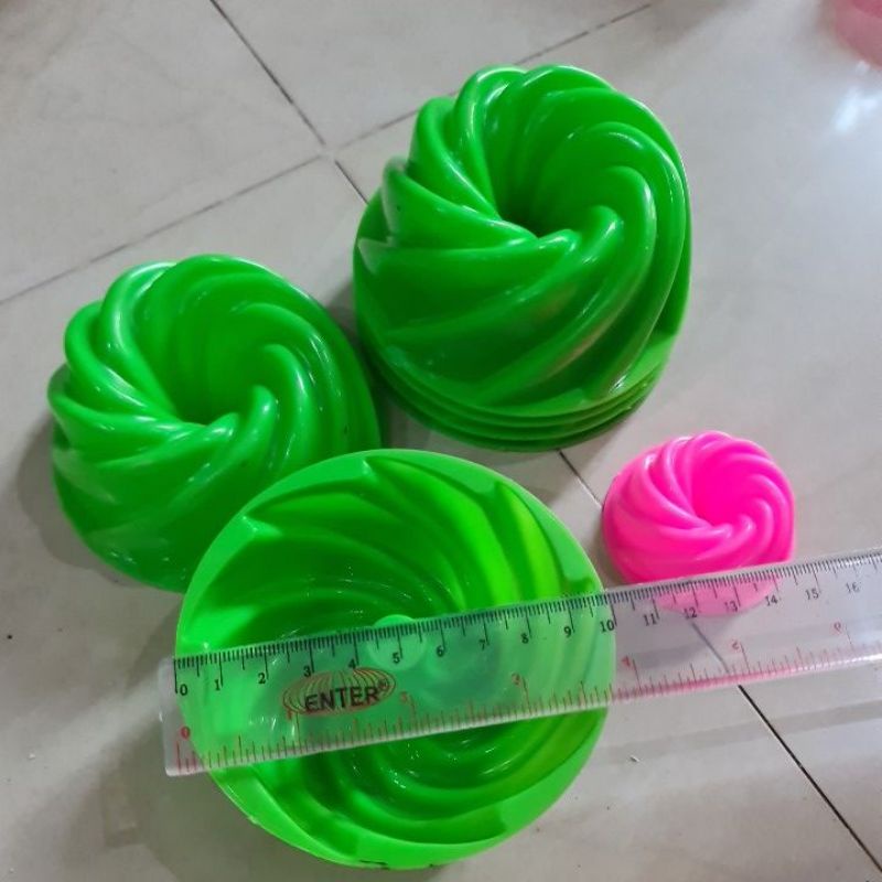 Jual cetakan kue puding bento Twister /matahari besar 10cm ( 1pcs ...