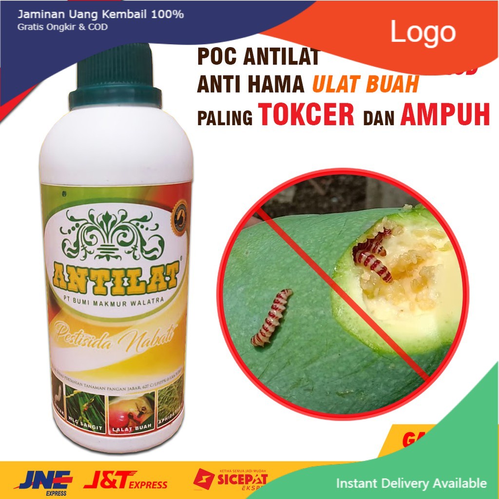 Jual Insektisida Pestisida Organik Obat Hama ANTILAT Pembasmi Ulat Buah Pada Semua Tanaman ...