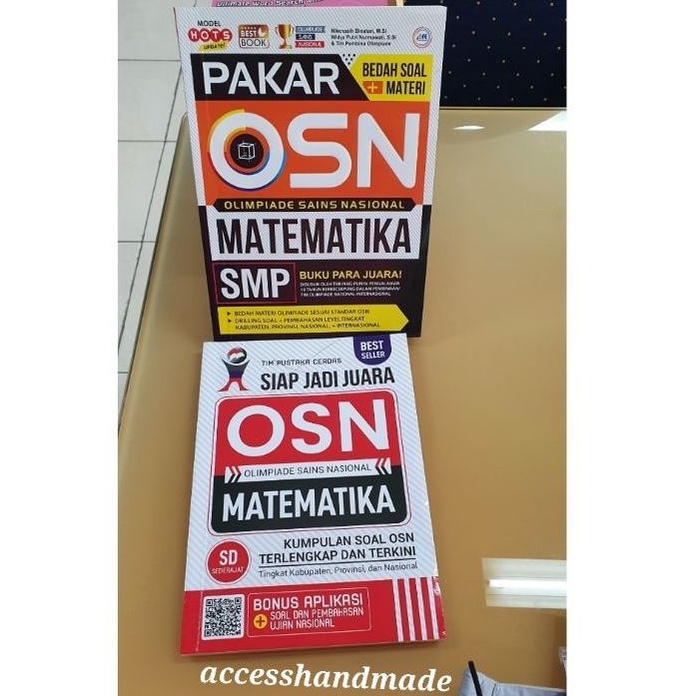 Jual Buku OSN Matematika Smp buku soal mate math secondary book ...