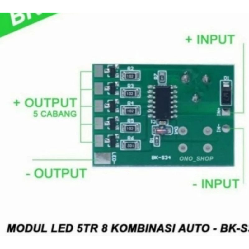 Jual kit modul LED 5tr 8 kombinasi | Shopee Indonesia
