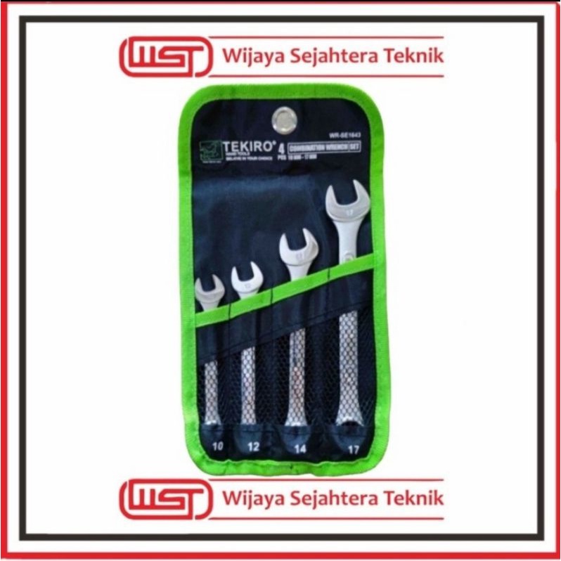 Jual Tekiro kunci ring pas set 4 pcs 10-17 mm | Shopee Indonesia