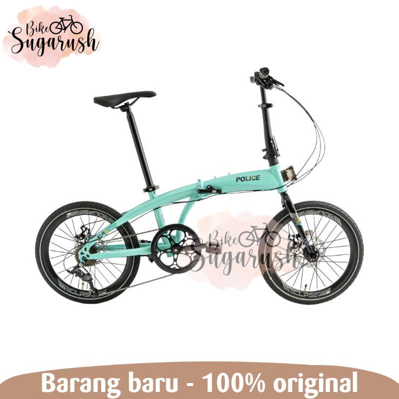 Jual Sepeda Lipat Element Police New Milan 20 Inch 8 Speed | Shopee ...