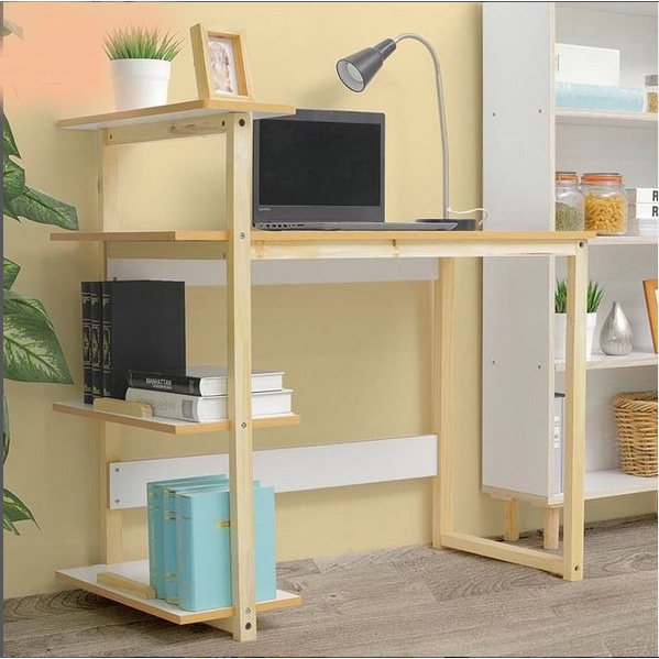 Jual Meja Rak Minimalis/kayu jati belanda/MultiblokHpl/meja kerja ...