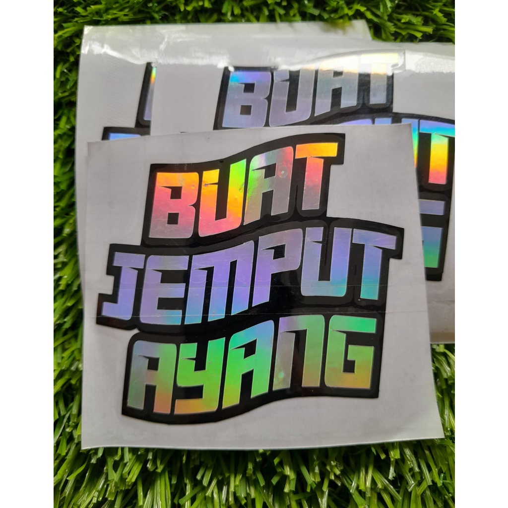 Jual Stiker BUAT JEMPUT AYANG sticker bucin viral! | Shopee Indonesia