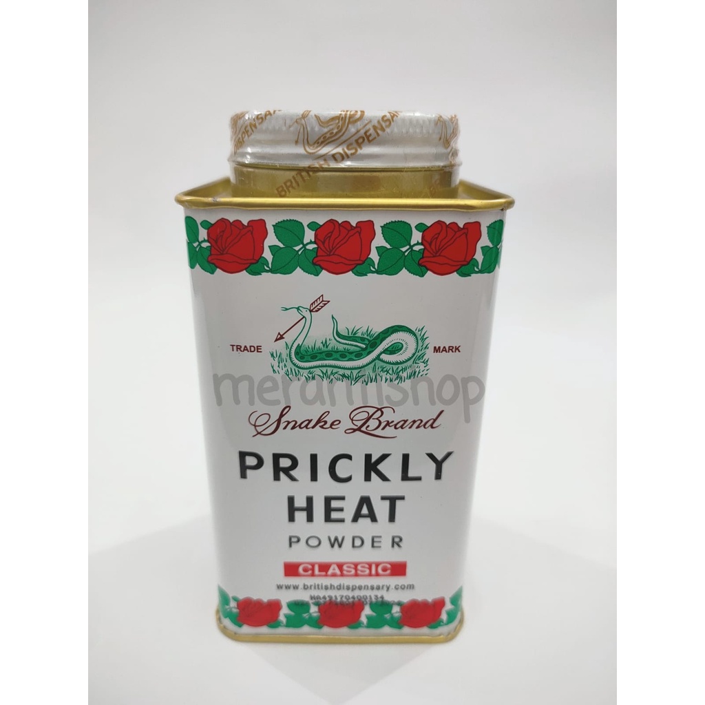 Jual Bedak Ular Prickly Heat 150gr Powder Classic Lavender Cool Pink ...